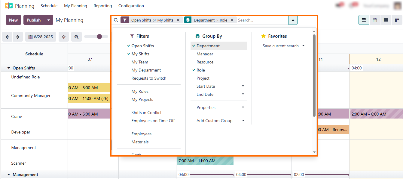 Odoo Planning Module: Smart Scheduling & Planning Documentation